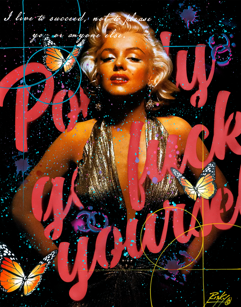 Politely go Fuck Yourself Marilyn Monroe – Compound Editions